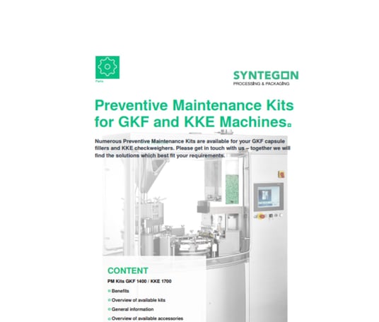 Preventive Maintenance Kits » Syntegon